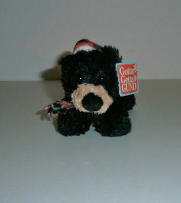 Vintage NWT Gund Kringle Jingles Plush Dog 6" Stuffed Animal #88208 w ...