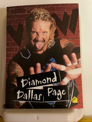 DDP Diamond Dallas Page 1998 Topps WCW / NWO Wrestling Stickers - #S2 ...