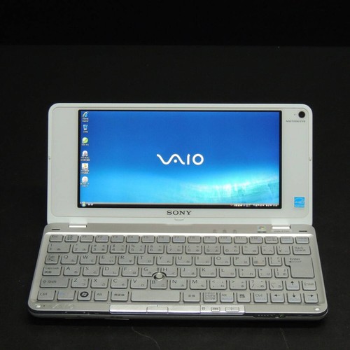 SONY VAIO Type P VGN-P70H White Intel Atom Z520 RAM 2GB AC100V Japan | eBay