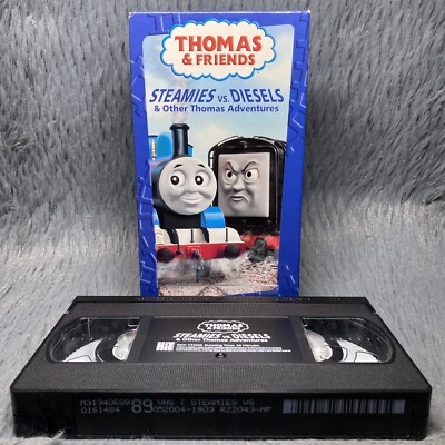 Thomas the Tank Engine & Friends Steamies vs Diesels VHS 2004 Video ...