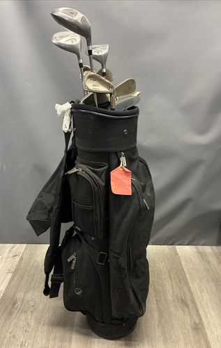 Full Set Regal Pro Orbit Golf Clubs Bag Driver 3 5 Wood 7-P-S Irons ...