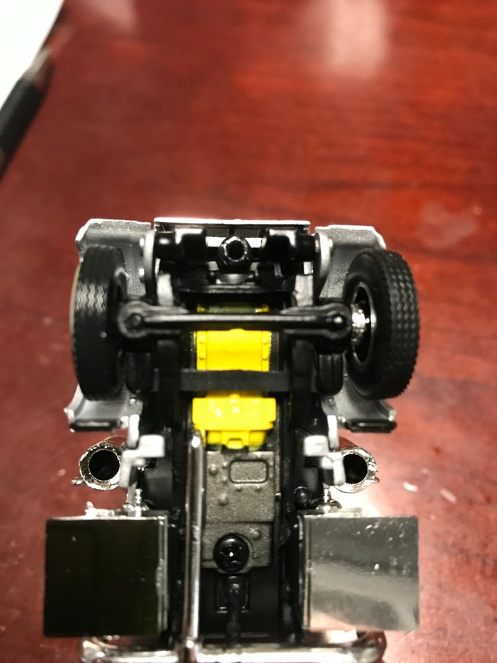 BLACK DCP 1/64 PETERBILT 379/389 TEXAS BUMPER ALL METAL NO LIGHTS ...