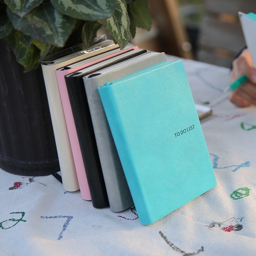 220 Pages PU Leather Journal A6/B6 Notebook Lined Paper Writing Diary ...