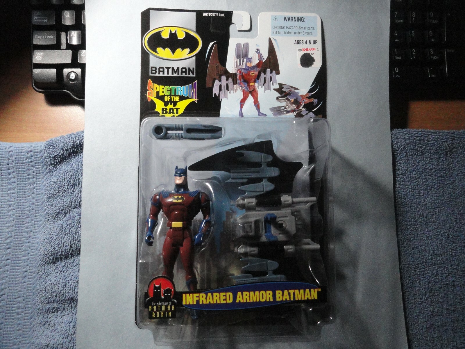 2000 HASBRO BATMAN SPECTRUM OF THE BAT INFRARED ARMOR BATMAN # 70778 ...