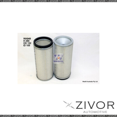 Wesfil Air Filter For MITSUBISHI FUSO Fighter FK415 6.6L D 1986-1992 ...