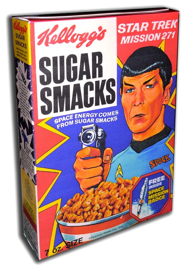 Smacks Cereal Box