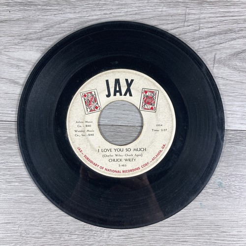 Chuck Wiley I Love You So Much/I Begin To Miss You Promo Rockabilly ...