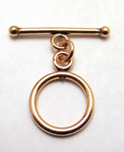 10 SET 15X26MM SOLID COPPER BALI TOGGLE CLASP ANTIQUE COPPER 588 ATL ...