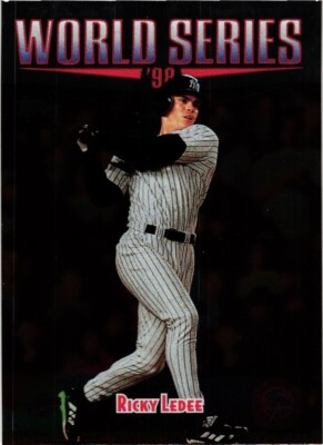 Ricky Ledee 1998 Topps World Series Highlights Foil #233 NY Yankees ...