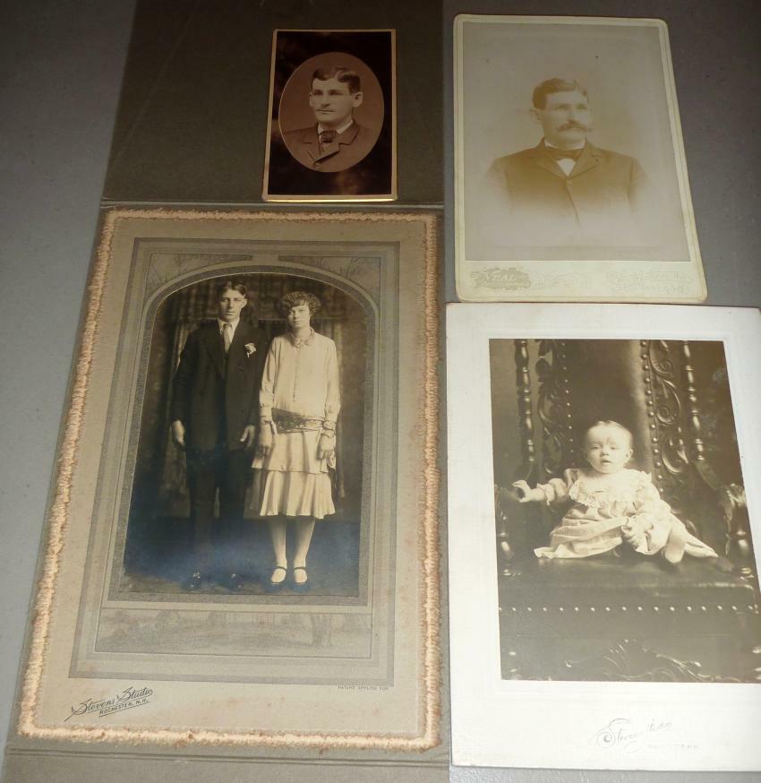 Tibbetts / French Family, Rochester/ Dover NH (3) Cabinet Photos (1 ...