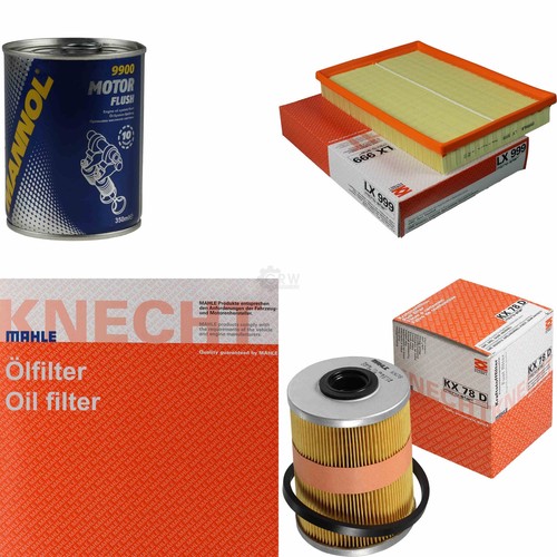 MAHLE / KNECHT Inspektionspaket Filter Set SCT Motor Flush Motorspülung ...