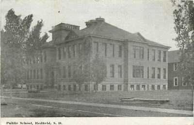 South Dakota, SD, Redfield, Public School 1911 Postcard | eBay