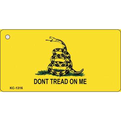 Do Not Tread On Me Novelty Aluminum Key Chain KC-1316 | eBay