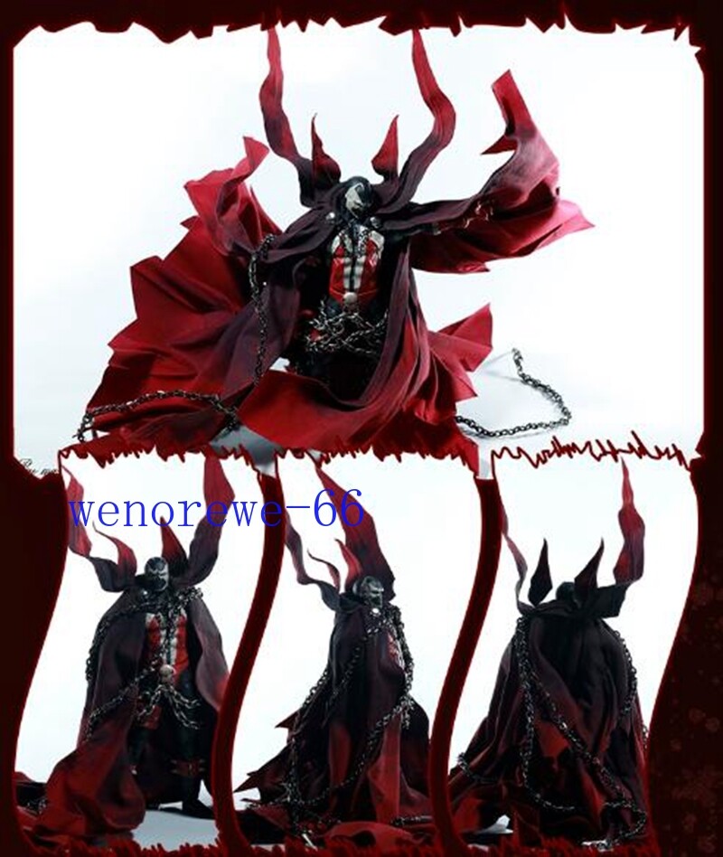 New Handmade 1/12 Scale Deluxe Spawn Wired Cape+Chain for Mcfarlane ...