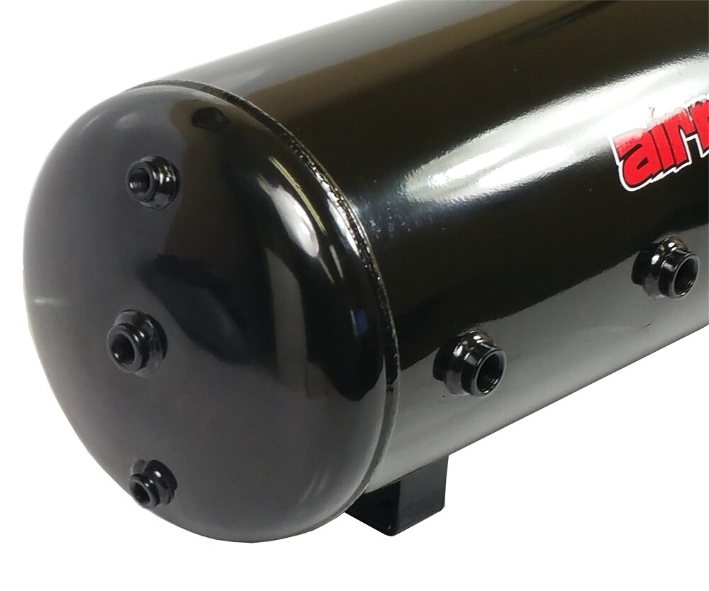 Complete 1/2" Fast Valve Air Ride Suspension Kit 5 Gal Tank 1958-1964 ...