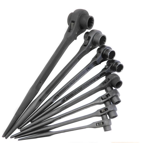 Double Socket Spanner Ratchet Podger Spanner Wrench Pointed Tail ...