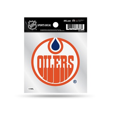 Edmonton Oilers Retro Logo Die-Cut Decal Window, Car or Laptop! 3x3 ...