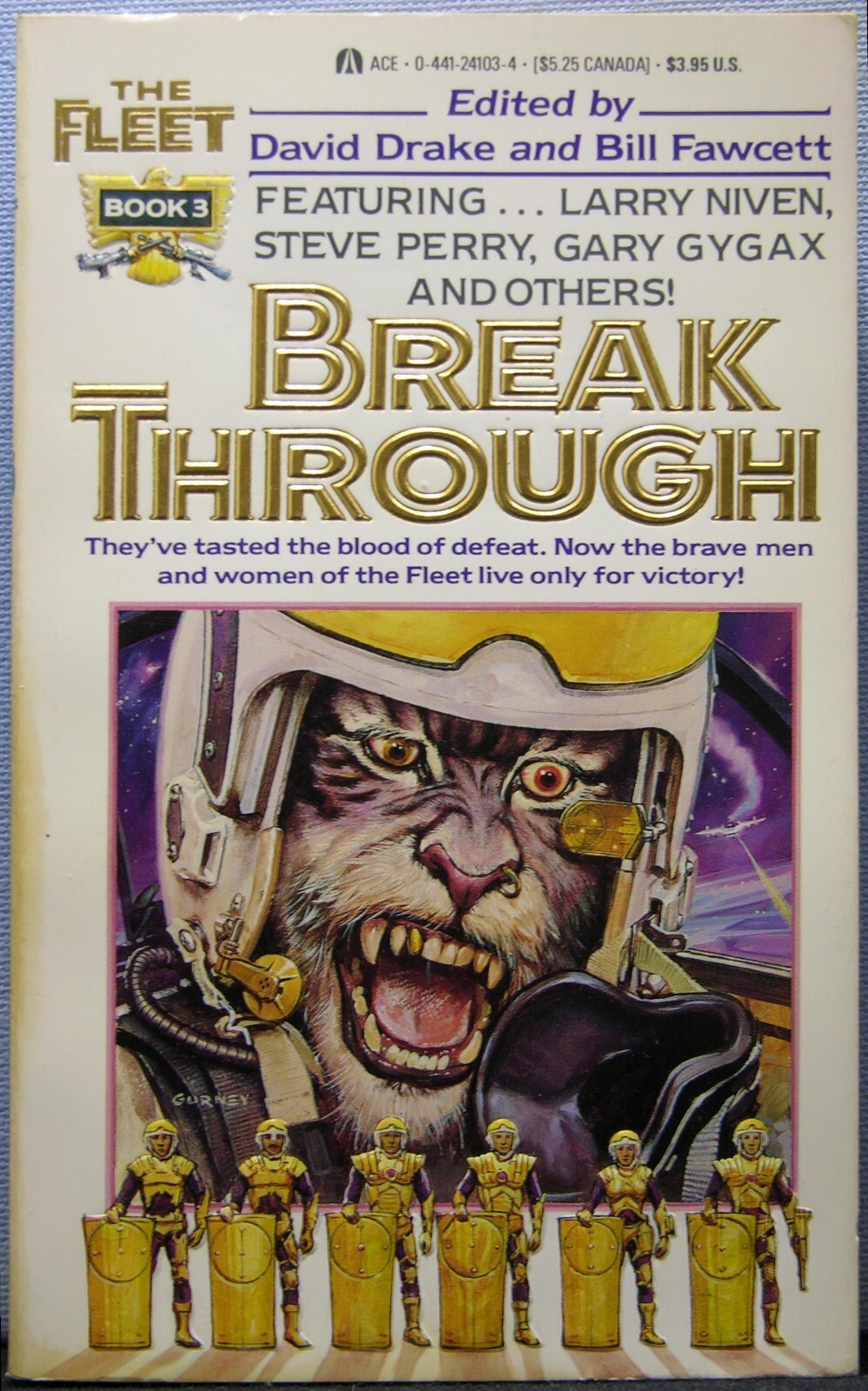 Breakthrough [The Fleet #3] ed. by David Drake; Bill Fawcett PBO 1st Ed ...