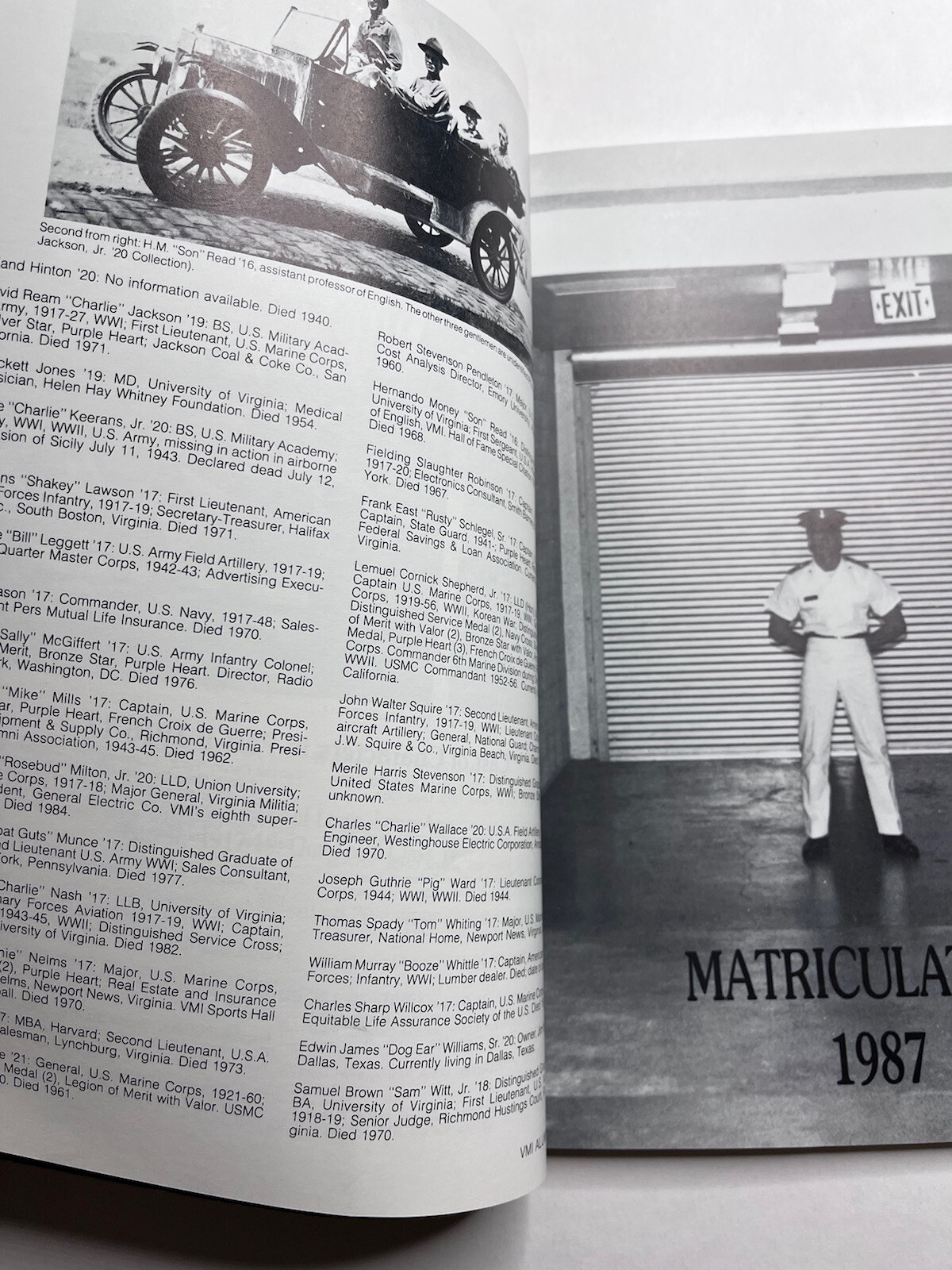 Virginia Military Institute VMI Alumni Review Fall 1987 Book Yearbook ...
