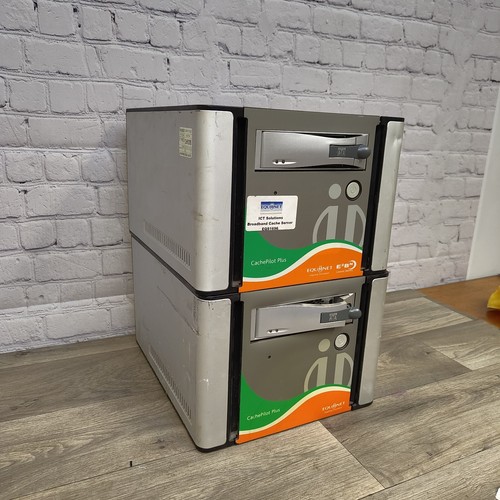 2 x Cache Pilot Plus - Broadband Internet Cache Server - No Hard Drive ...