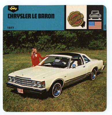 Chrysler Le Baron - GT / Production Car Edito Service SA Auto Rally ...