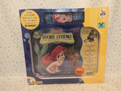Disney's Story Studio: Ariel (Windows PC/Mac, 1997) Little Mermaid ...
