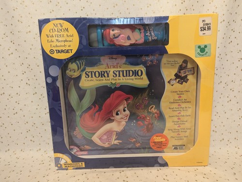 Disney's Story Studio: Ariel (Windows PC/Mac, 1997) Little Mermaid Microphone 44702001972| eBay