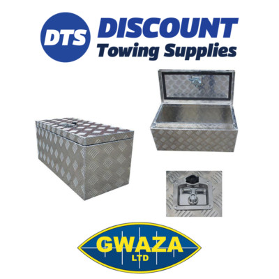 Ifor Williams Trailer Truck Aluminium Locking Tool Box 680mm x 300mm x ...