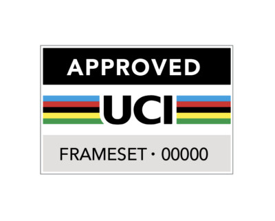 4 x Custom UCI Approval Stickers (Different Style) Road or Mountain ...