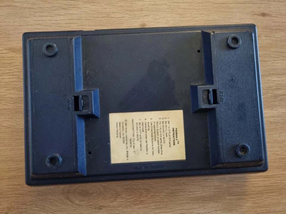 PacMan 2 Entex Handheld Console (1981) with box & inserts | eBay