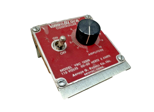 Arthur G Russell VBC 12MB Vibroblock Controller | eBay