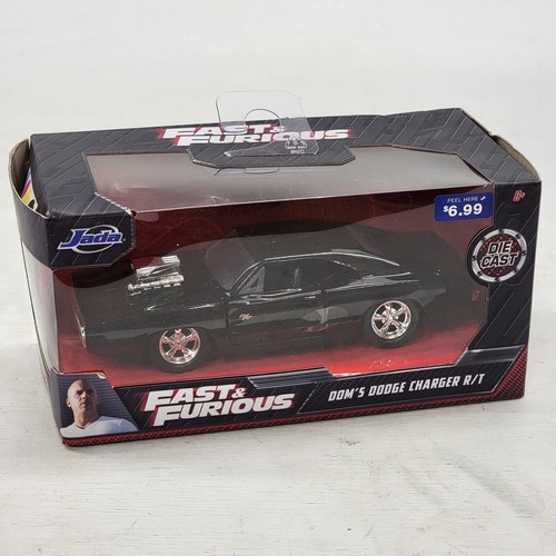 Fast & Furious Dom’s Dodge Charger R/T Jada Die Cast Metal Car Racing 1 ...