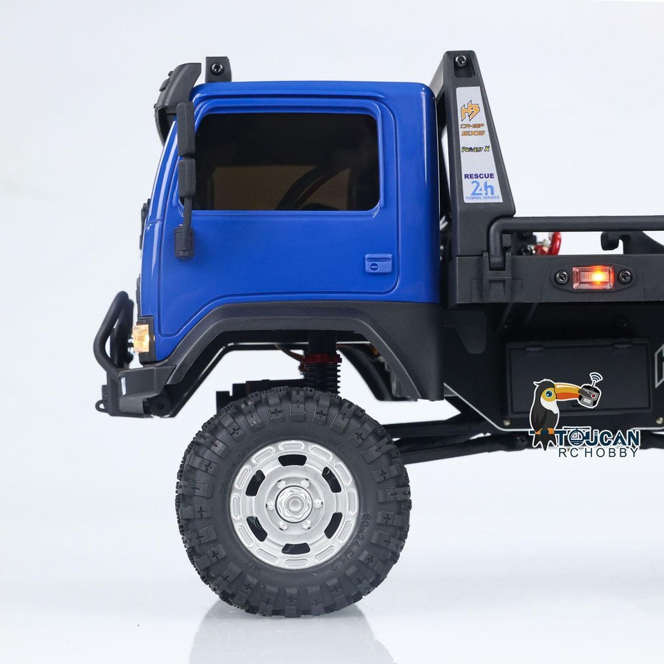 US Stock CR18P 1/18 Flatbed Truck 6x6 RC Rock Crawler RTR 2-Speed Off ...
