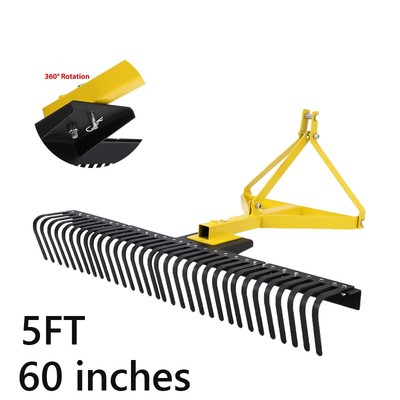 Heavy Equipment Attachments - Rock Rake