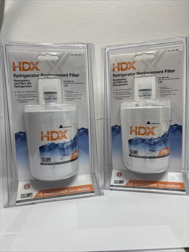 HDX FML-1 Water Filter – 2-Pack – Model 107013, Fits LG & Kenmore, Open Box 852535004042| eBay