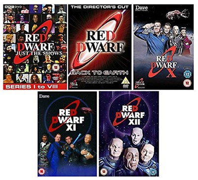 RED DWARF COMPLETE SERIES 1-12 DVD Season 1 2 3 4 5 6 7 8 9 10 11 12 ...