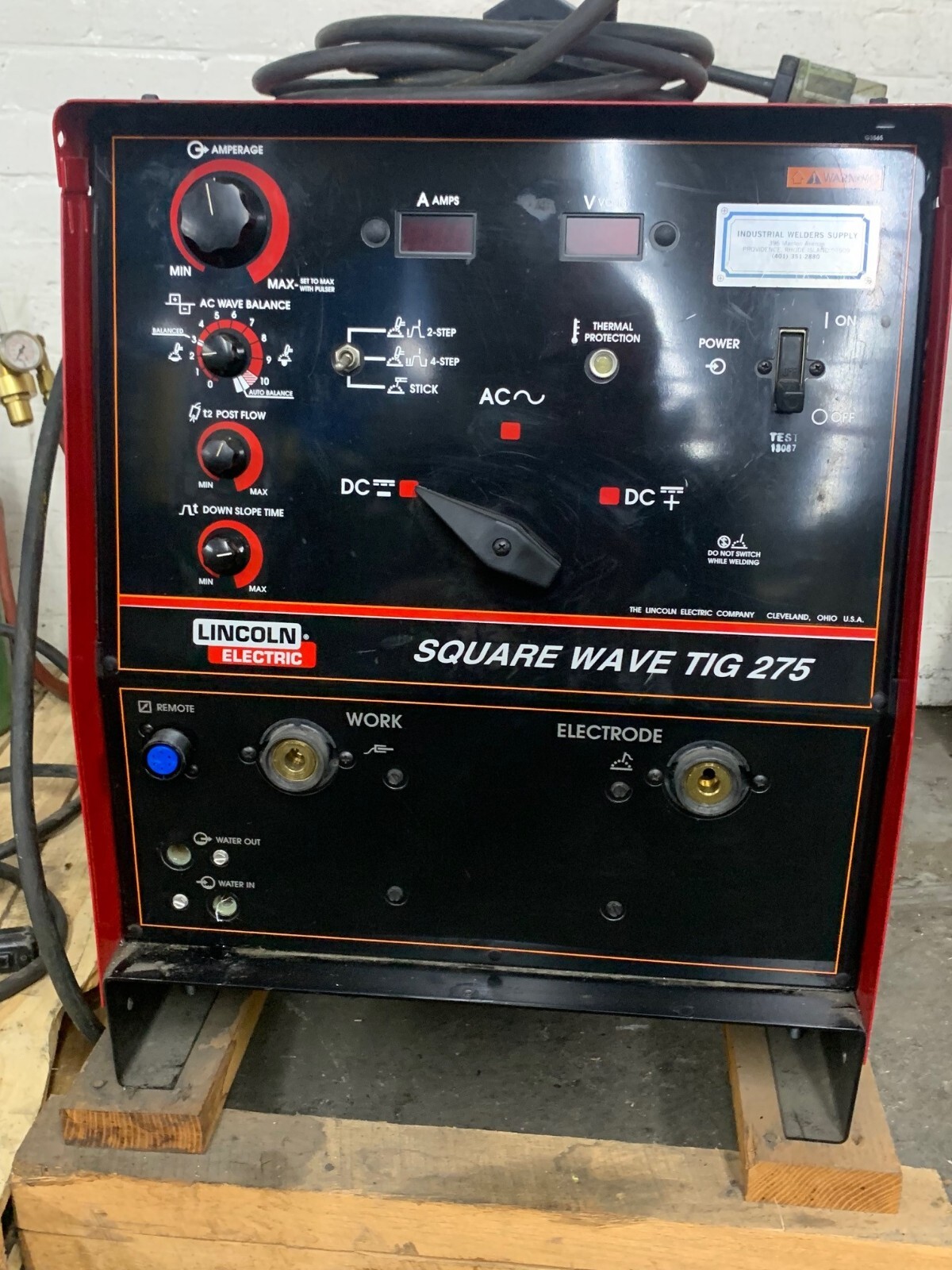 Lincoln Electric Squarewave 275 TIG or Stick AC/DC Welder | eBay