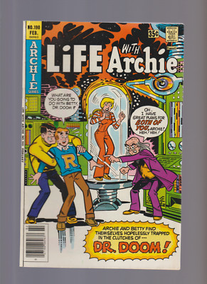 LIFE WITH ARCHIE #190 (1978) EPIC MONSTER BETTY CLUTCHES DR DOOM! | eBay