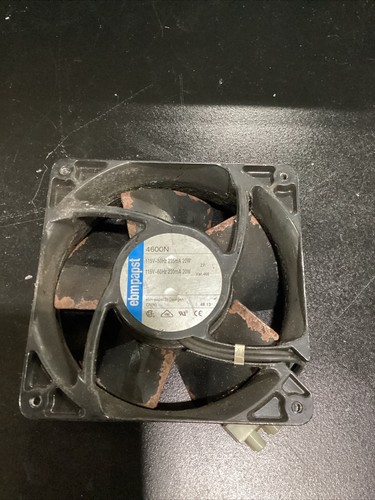 Ebm-Papst 4600N Axial Fan 230/235 MA, 115 VAC, 50/60 Hz, 20 Watt ...