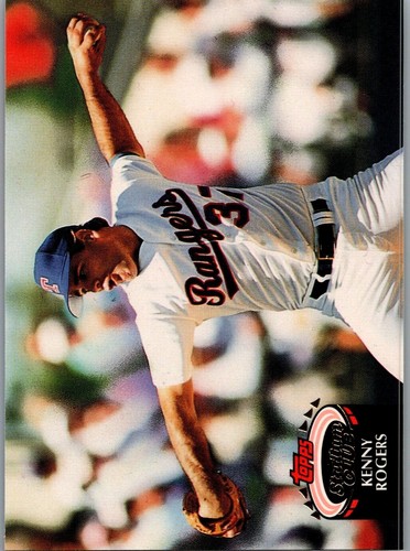 1992 Topps Stadium Club Baseball - #311 Kenny Rogers | eBay
