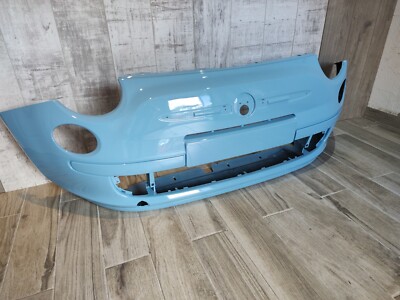 FIAT 500 2008-2015 LOUNGE NEW BUMPER PAINTED-COLOUR CODE 952 AZZURO ...