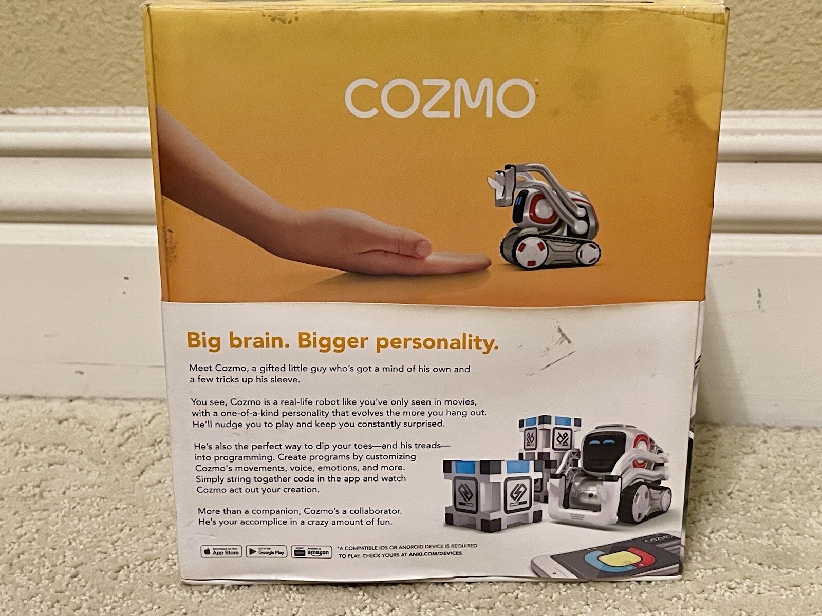 Anki Cozmo Robot Base Kit 000-00057 BRAND NEW FACTORY SEALED RARE | eBay