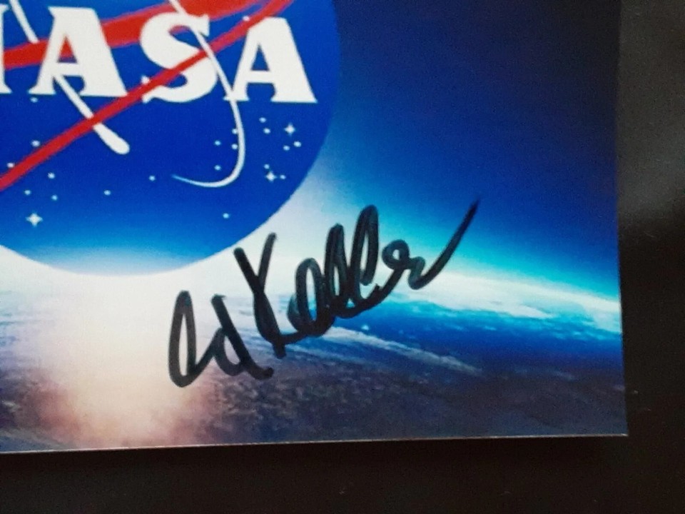 ALBERT KOLLER PART OF NASA's ROCKET TEAM AUTOGRAPHED SIGNED GLOSSY 4x6 ...