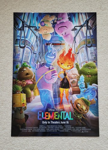 Elemental 2023 (Disney Pixar) Original Movie Poster - 13" x 19" | eBay