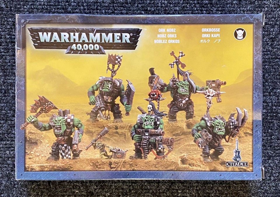Warhammer 40k Assault on Black Reach Games Workshop Orks Space Marines ...