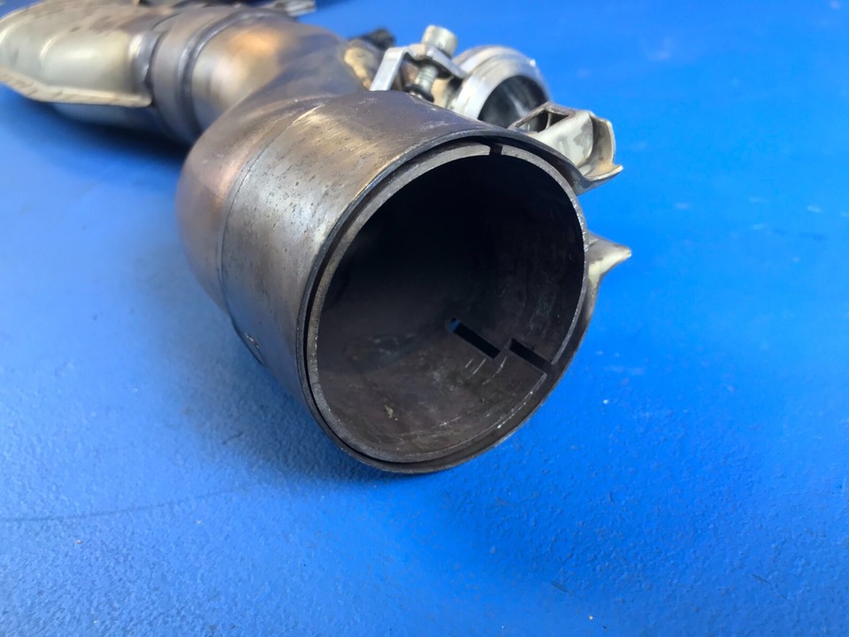 14-18 BMW F30 328D N47 EXHAUST MID PIPE RESONATOR DPF SCR CAT OEM | eBay