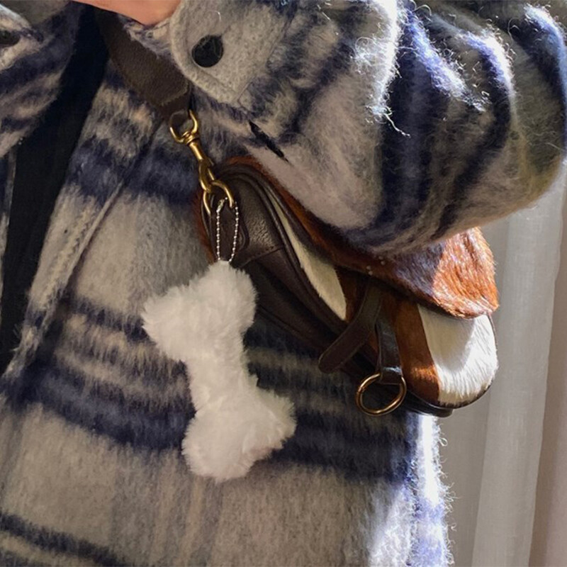 12cm Cute Cartoon Mini Bone Doll Keychain Pendant Girl Woman Bag Doll ...