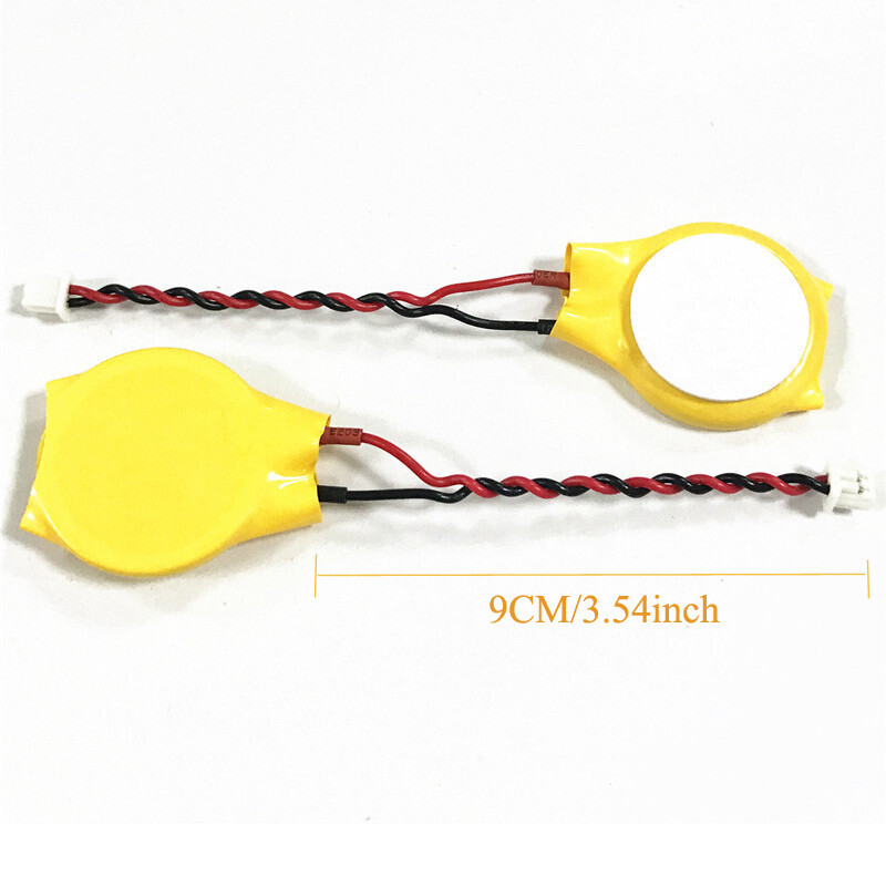 1PCS 3V CR2032 Battery Wire 2pin For Laptop Notebook Computer ...