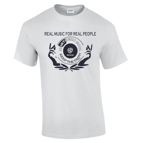 Northern Soul T-Shirt Mens Motown Dance Original Design Keep The Faith ...