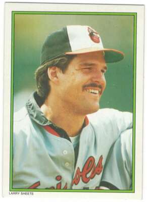 LARRY SHEETS 1986 Topps Glossy Send-Ins #50 Orioles ID:7269 | eBay